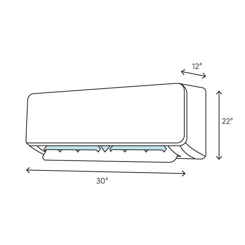Mrcool Advantage 12000 Btu Wi Fi Connected Ductless Mini Split Air